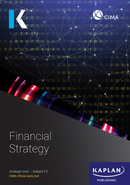CIMA Financial Strategy F3 Study Text 2025 | CharterQuest