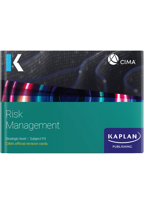 CIMA Risk Management P3 Revision Cards 2025 | CharterQuest